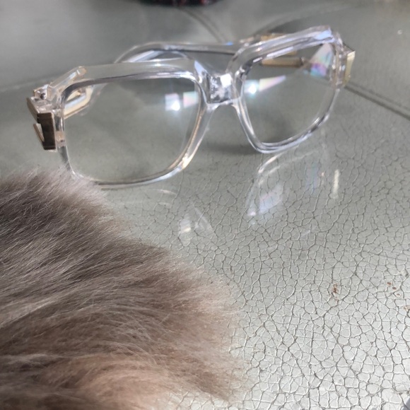 Accessories Mens Clear Gold Retro Look Gazelle Glasses Nwt Poshmark